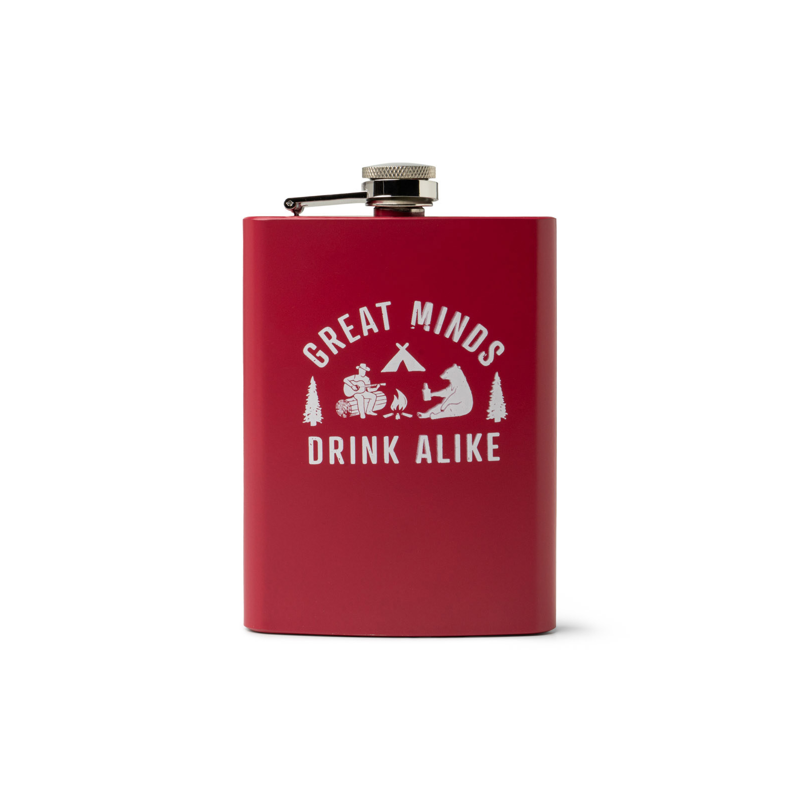 Bunk House On The Rockies Stainless Steel Flask