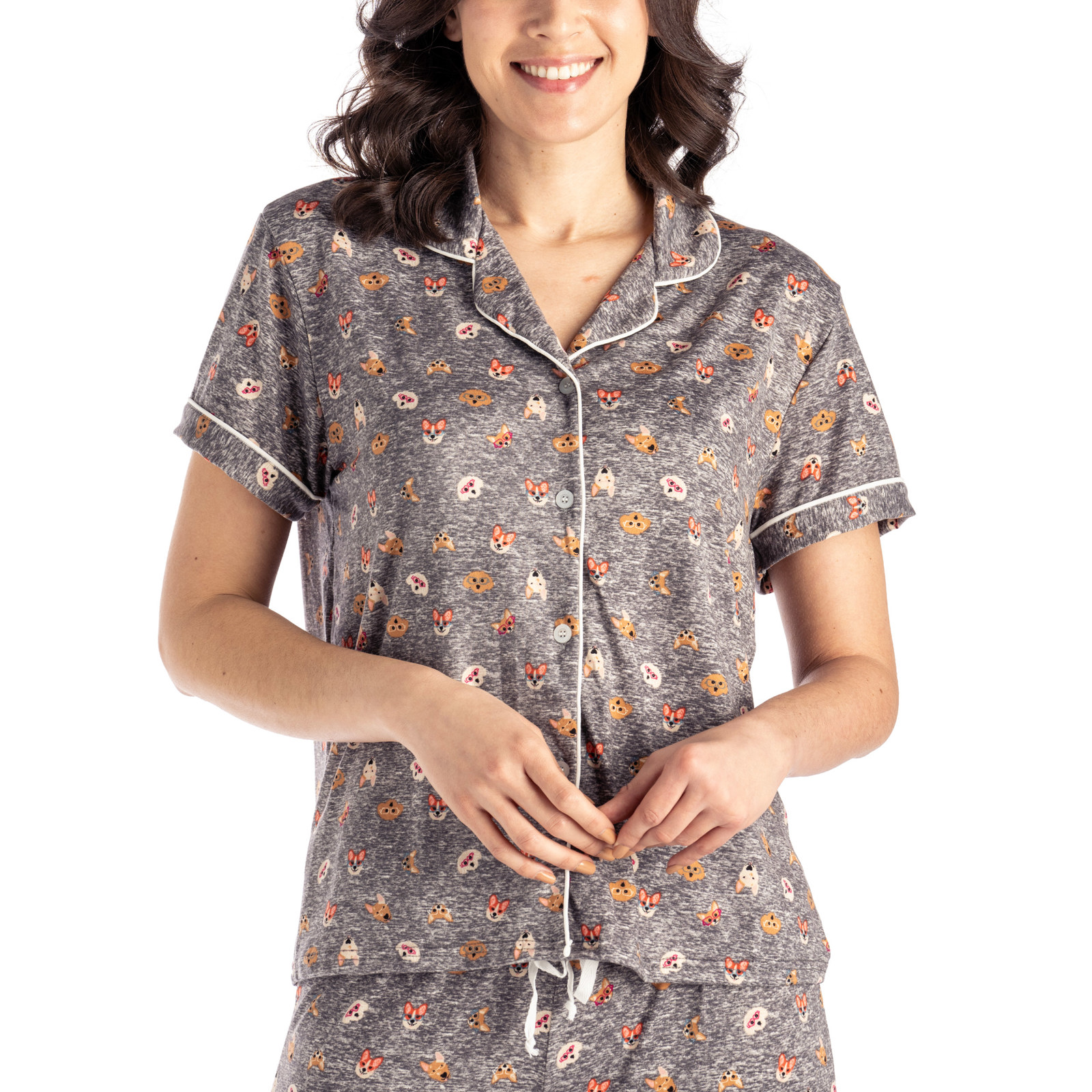 Hello Mello Carried Away Lounge Pajama Tops