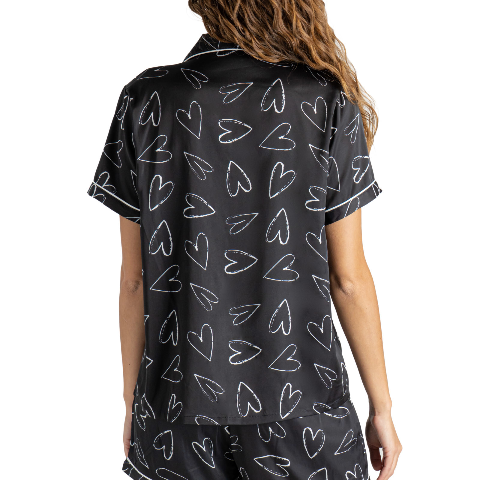 Hello Mello Beauty Sleep Satin Pajama Top