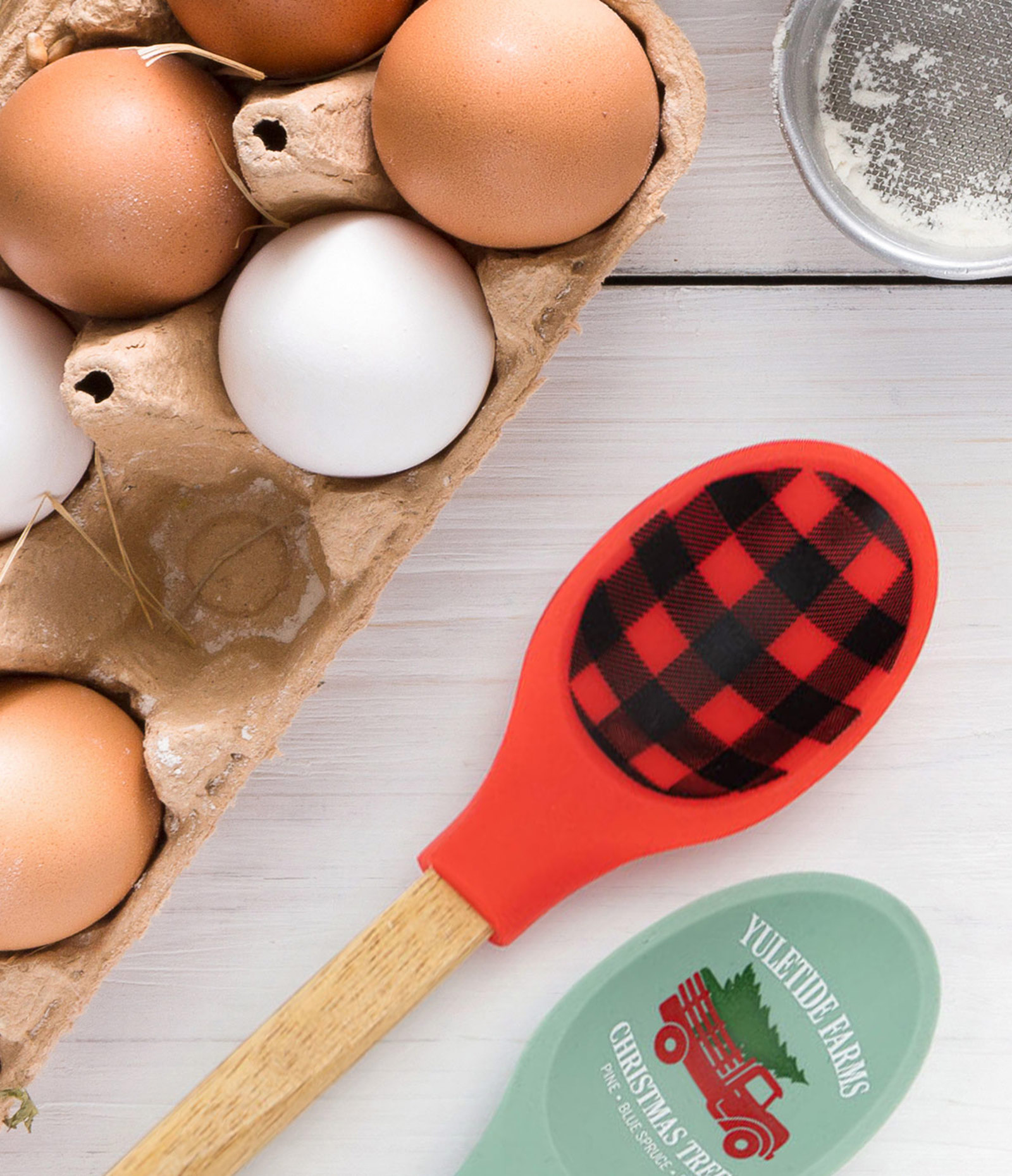 Krumbs Kitchen Holiday Farmhouse Mixing Spoon