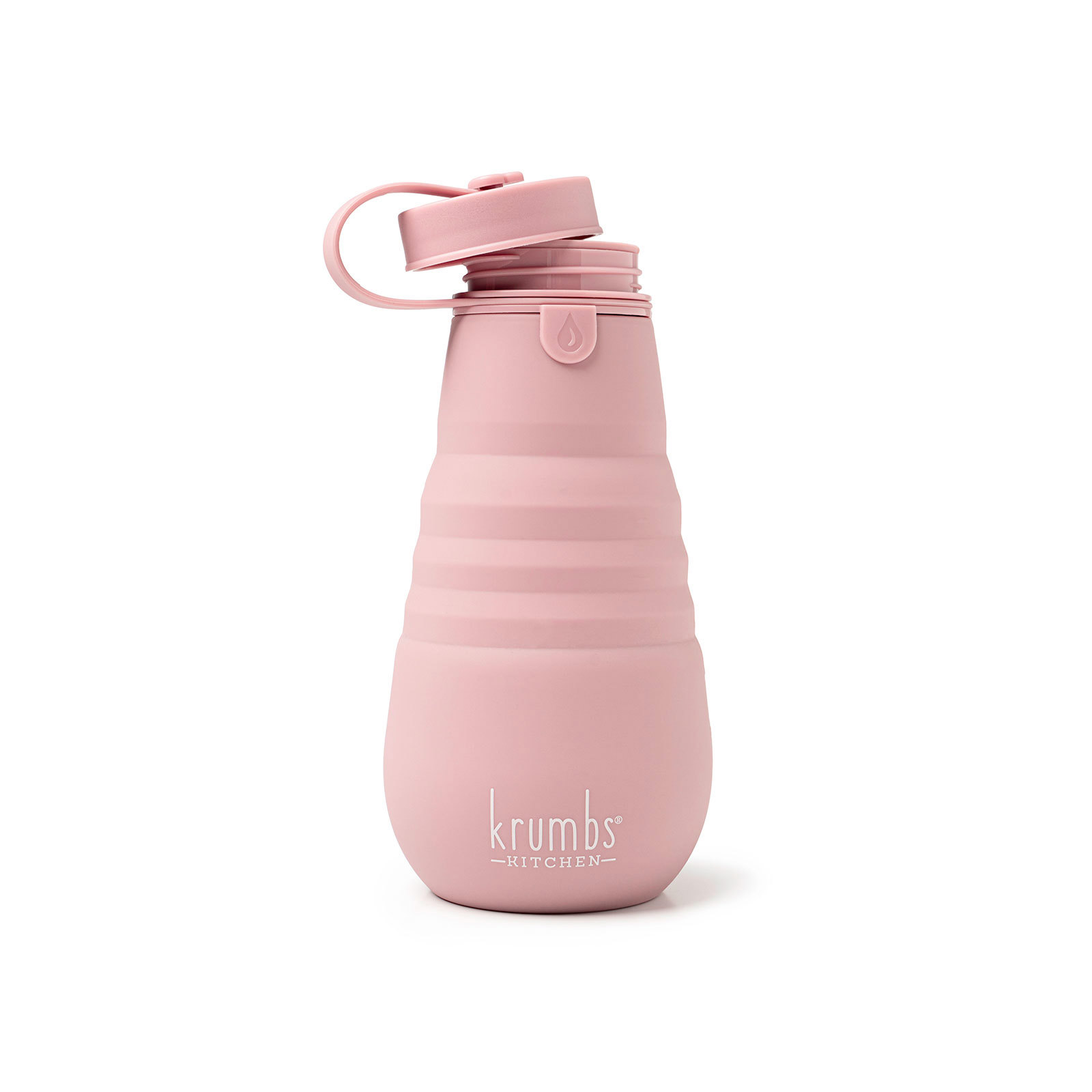 Krumbs Kitchen Essentials Collapsible Silicone Water Bottle