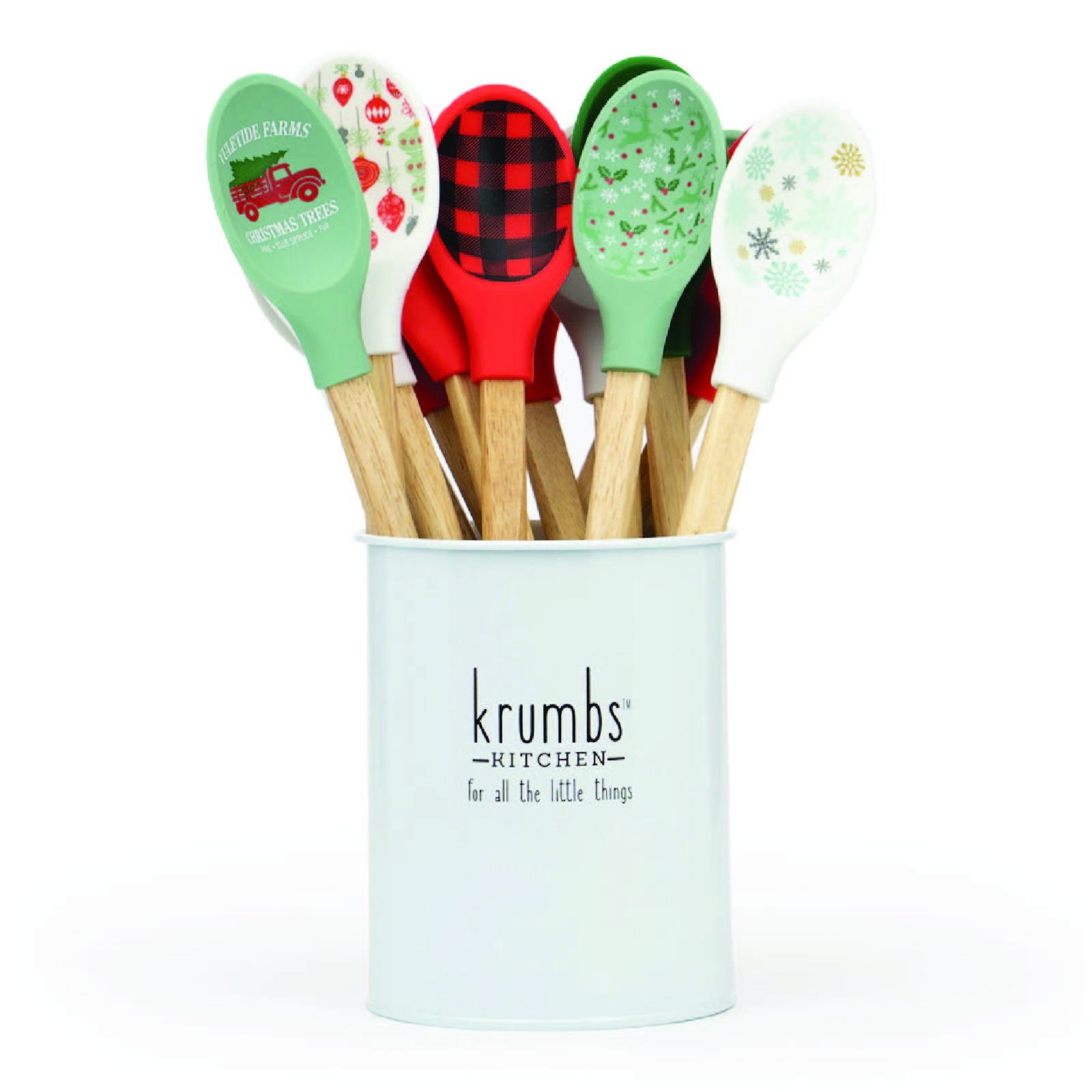 Krumbs Kitchen Holiday Farmhouse Mixing Spoon