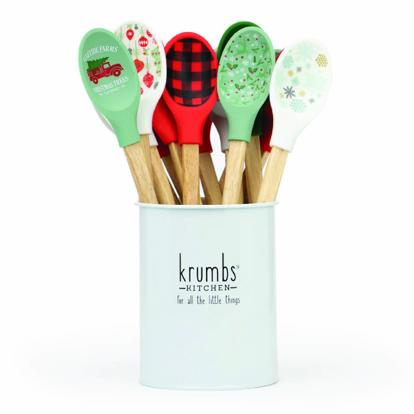 Krumbs Kitchen Holiday Farmhouse Mixing Spoon