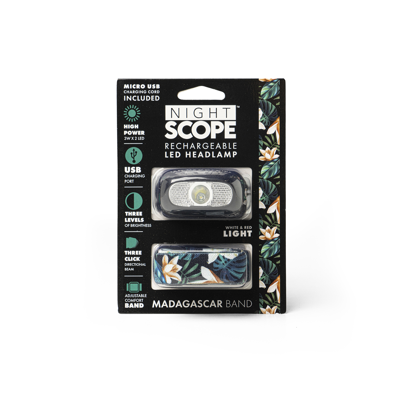 Night Scope Trailblazer Rechargeable LED Headlamp