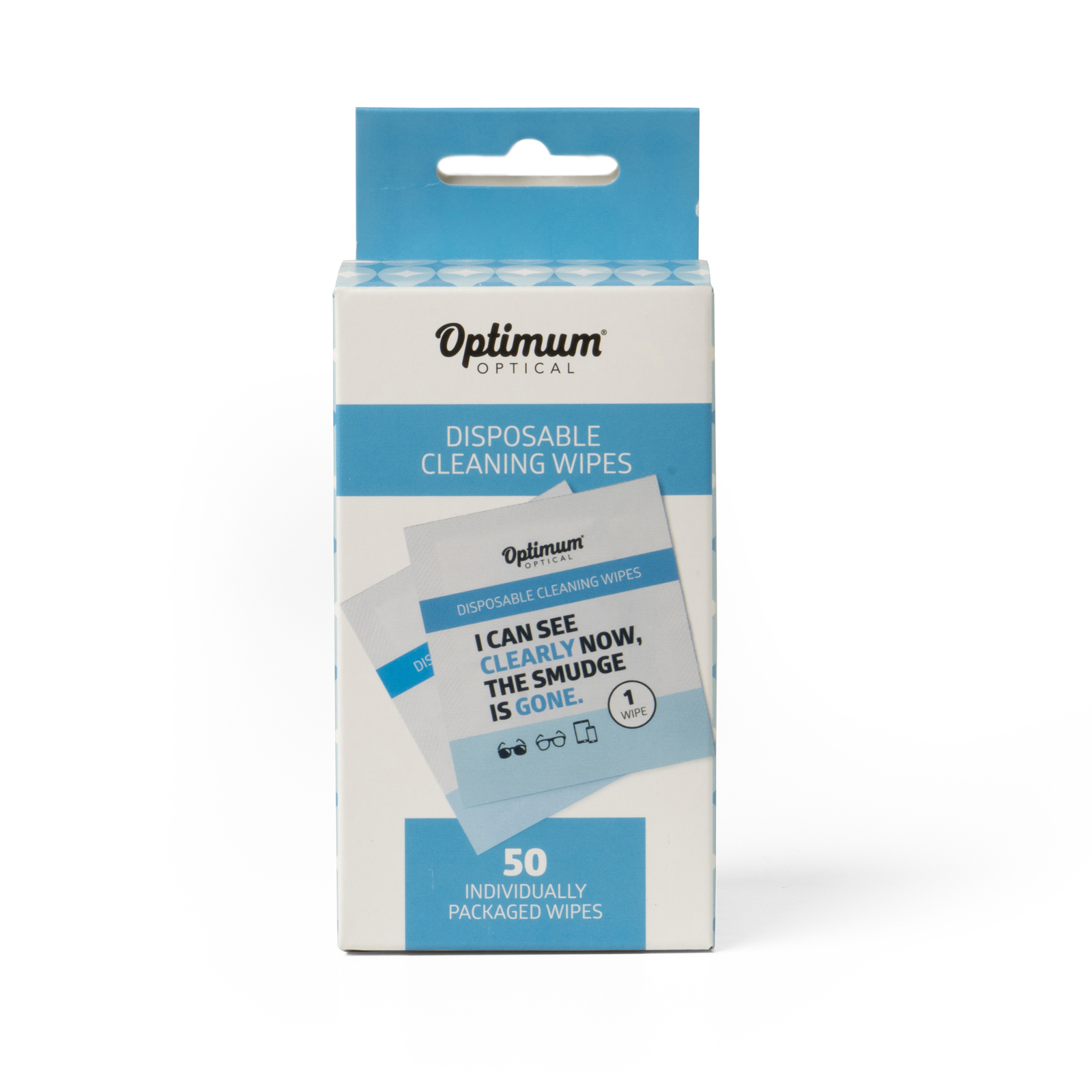 Optimum Optical Disposable Cleaning Wipes