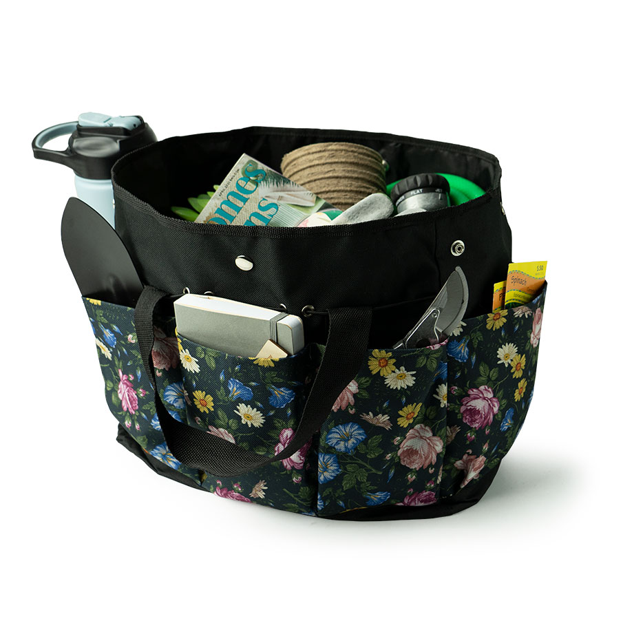 Seed & Sprout Moonlight Rose Gardening Tote Bag