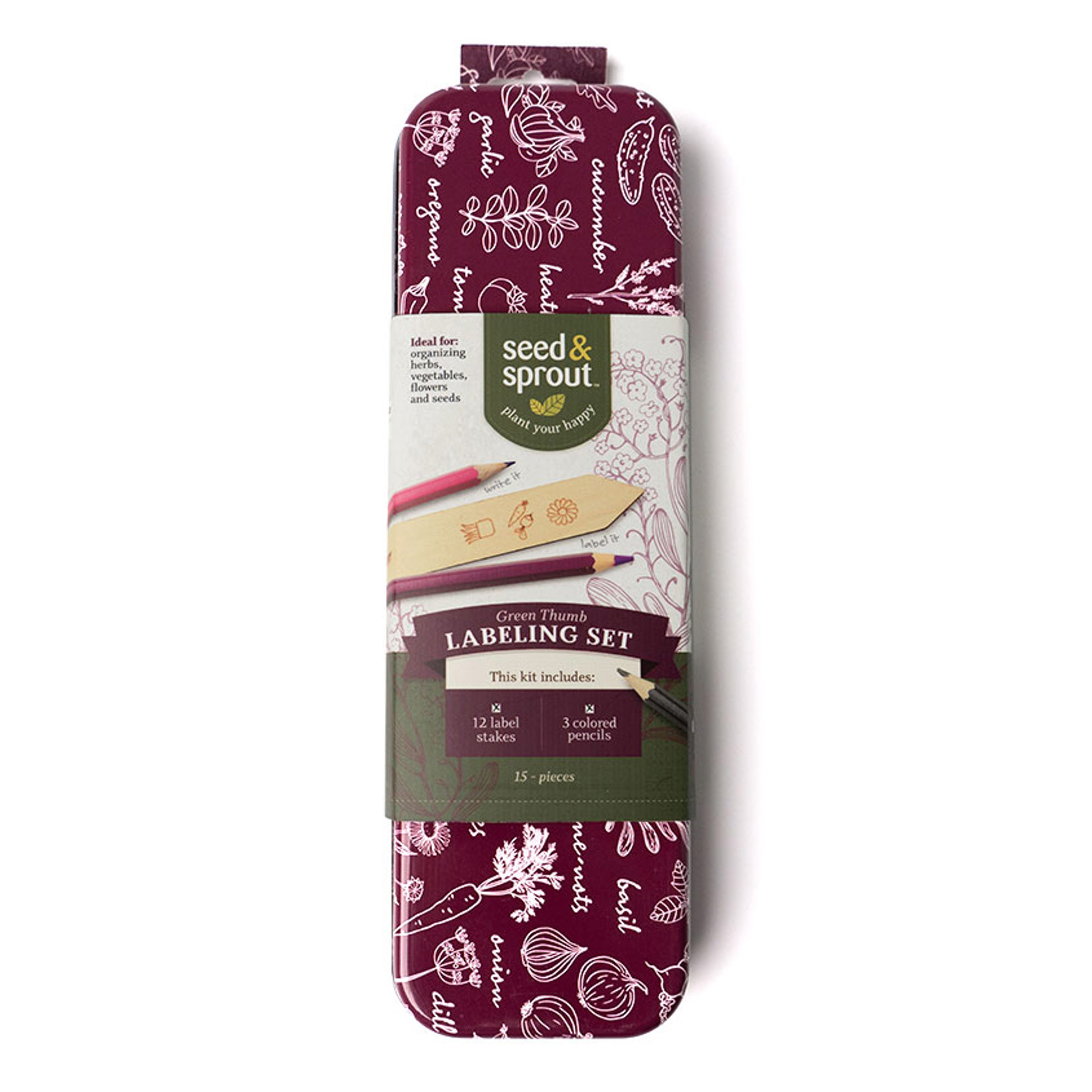 Seed & Sprout Gardening Labeling Set