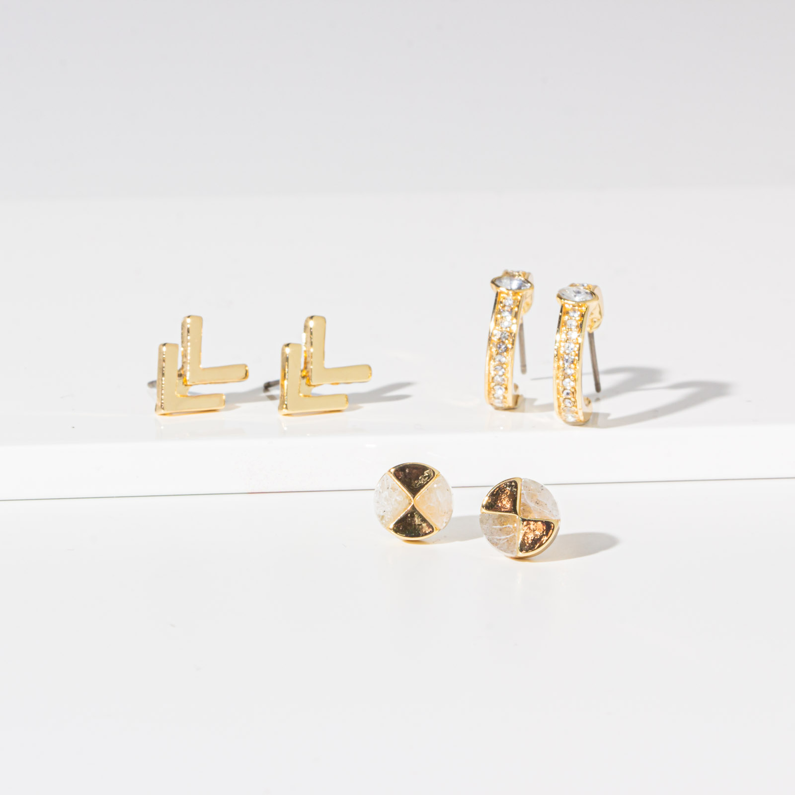 Soul Stacks Pink Tourmaline Terra Stone Mix & Match Earring Stack