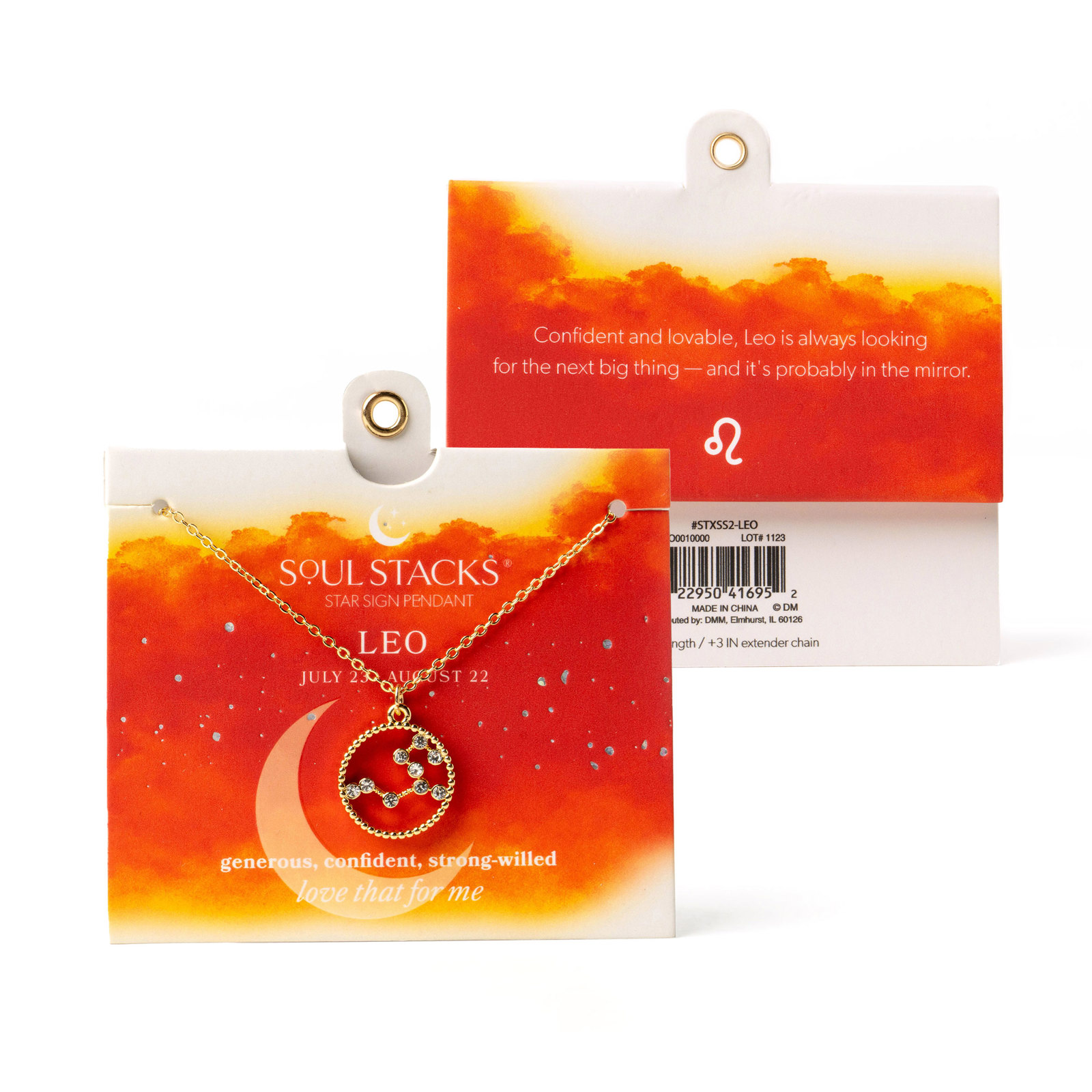 Soul Stacks Star Sign Pendant