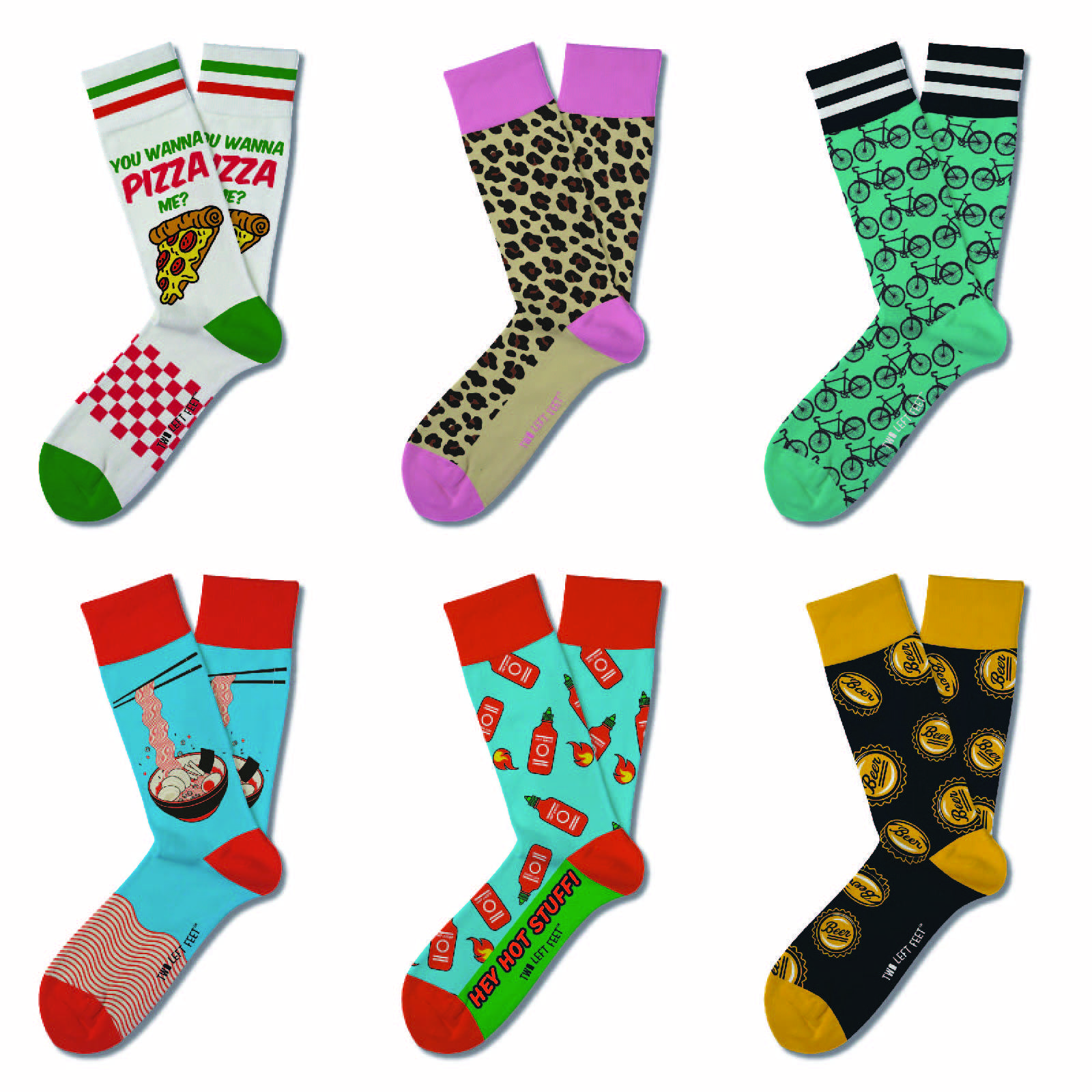 Two Left Feet Socks 6th Generation