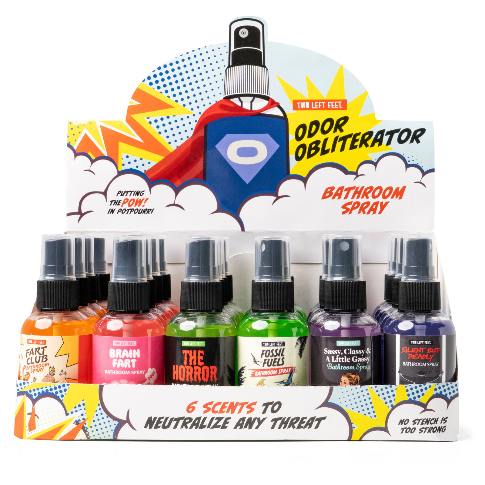 Two Left Feet Odor Obliterator Bathroom Spray